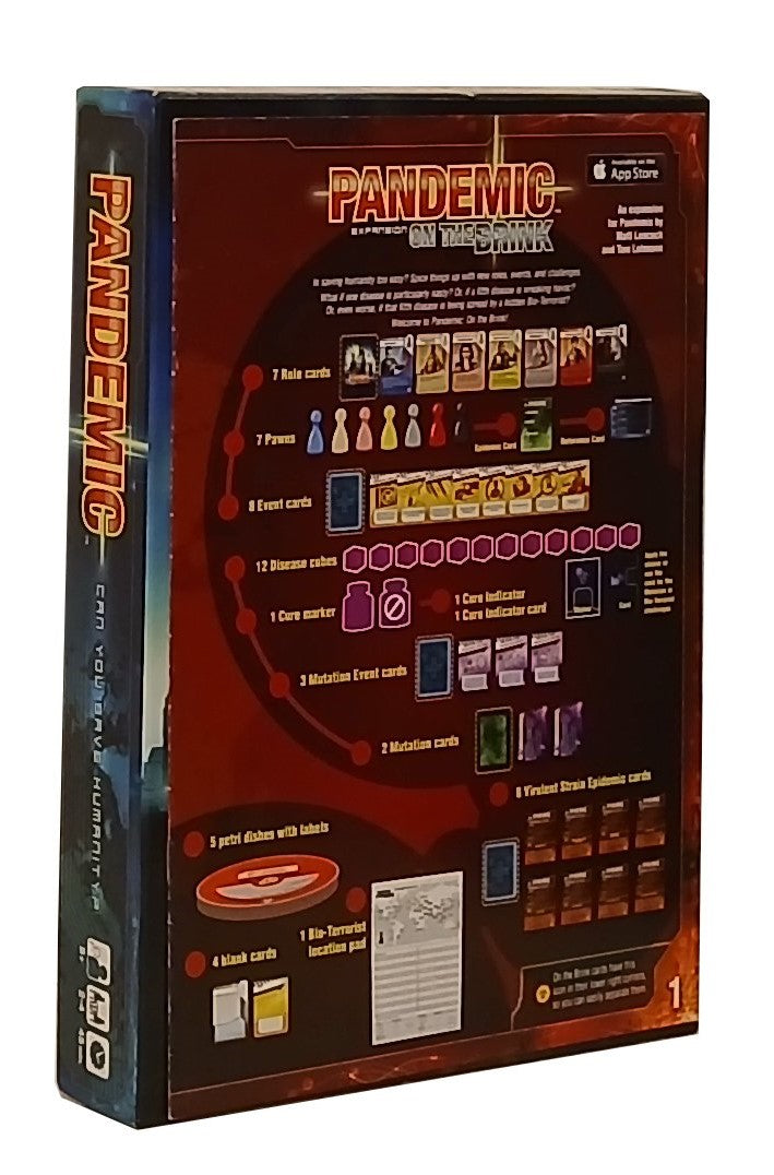 Pandemic 7 Roles Version with On The Brink Expansion – The Board Bartender